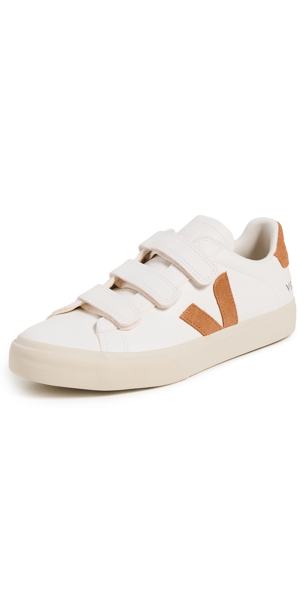 Veja Recife Logo Sneakers - Extra White/Petale | Editorialist